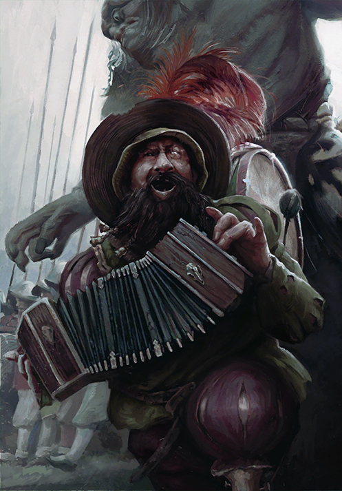 Iron Falcon Troubadour - Dwarf, Bandit